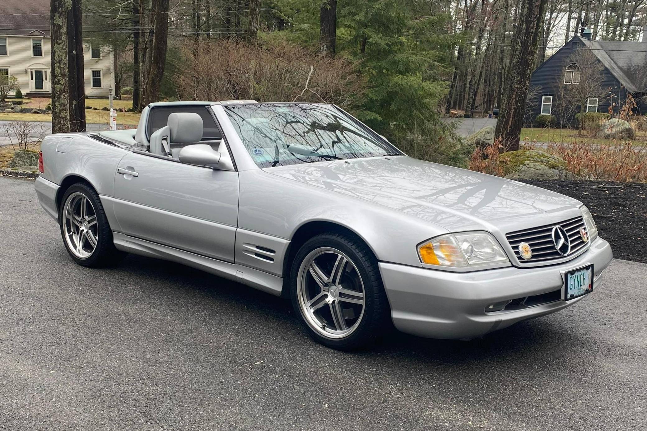 2001 Mercedes-Benz SL500 VIN: WDBFA68F91F200312 for Sale - Cars & Bids