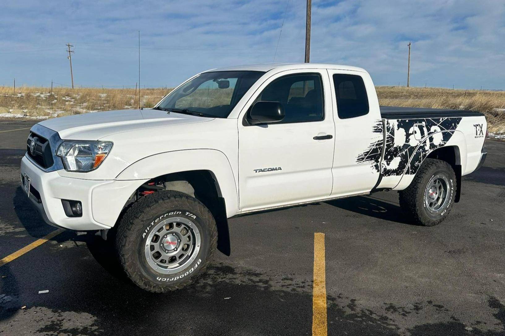 Toyota Tacoma Baja Found Last 2013 TRD Baja Access Cab In White