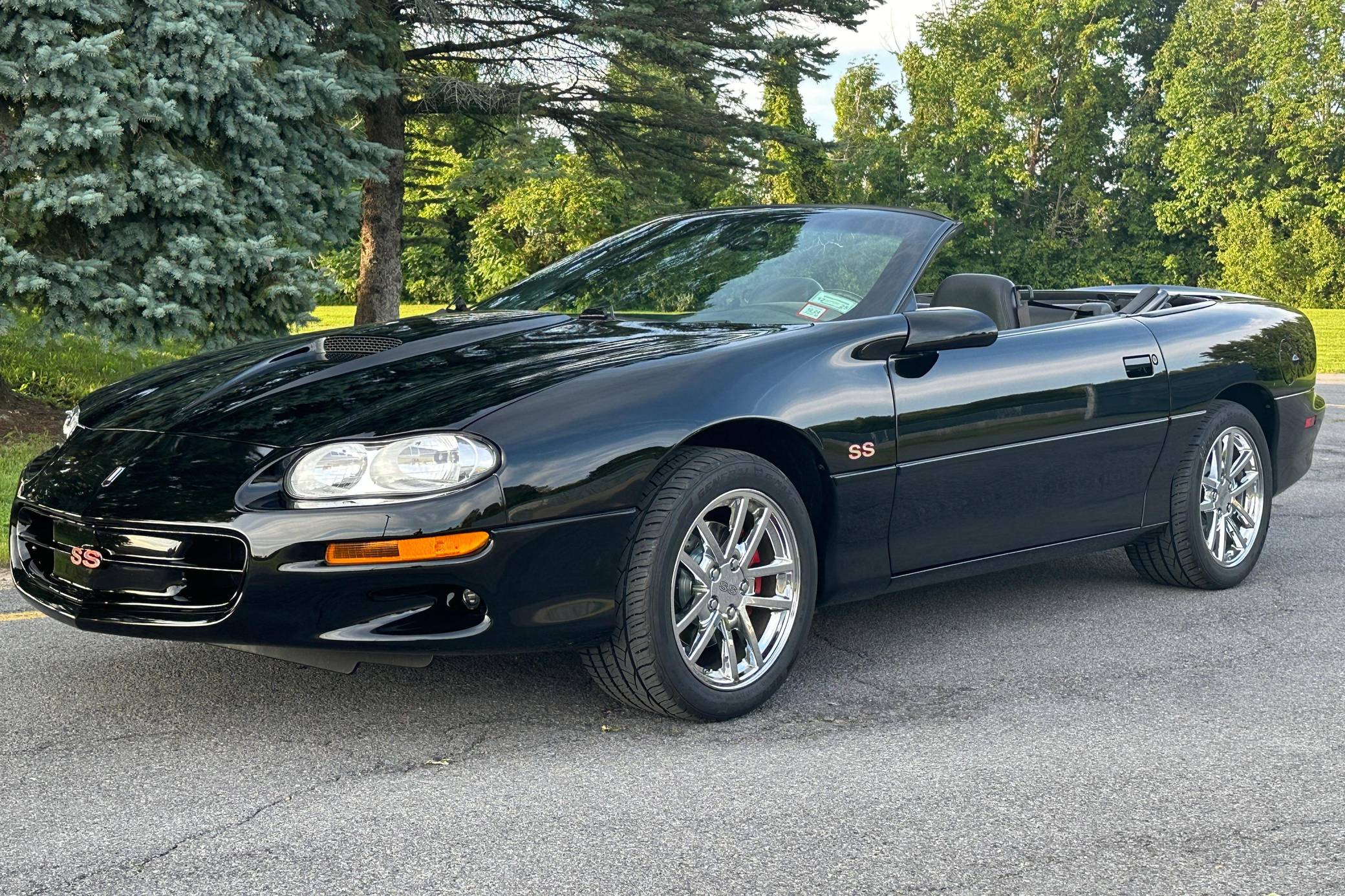 2002 Chevrolet Camaro Z28 SS Convertible VIN: 2G1FP32GX22153156 for ...