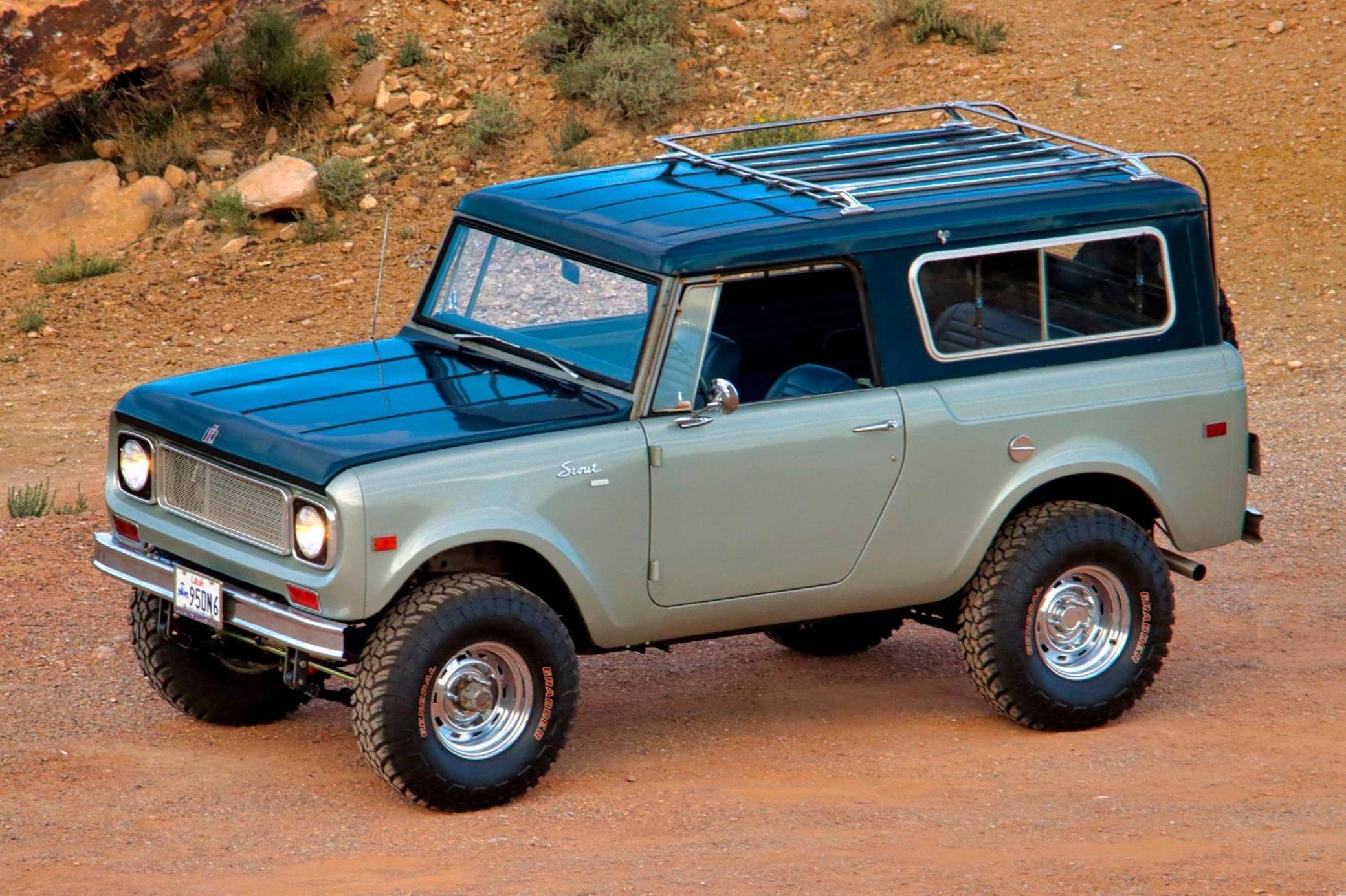 1970 International Harvester Scout 800A Aristocrat VIN: 784817G356062 ...