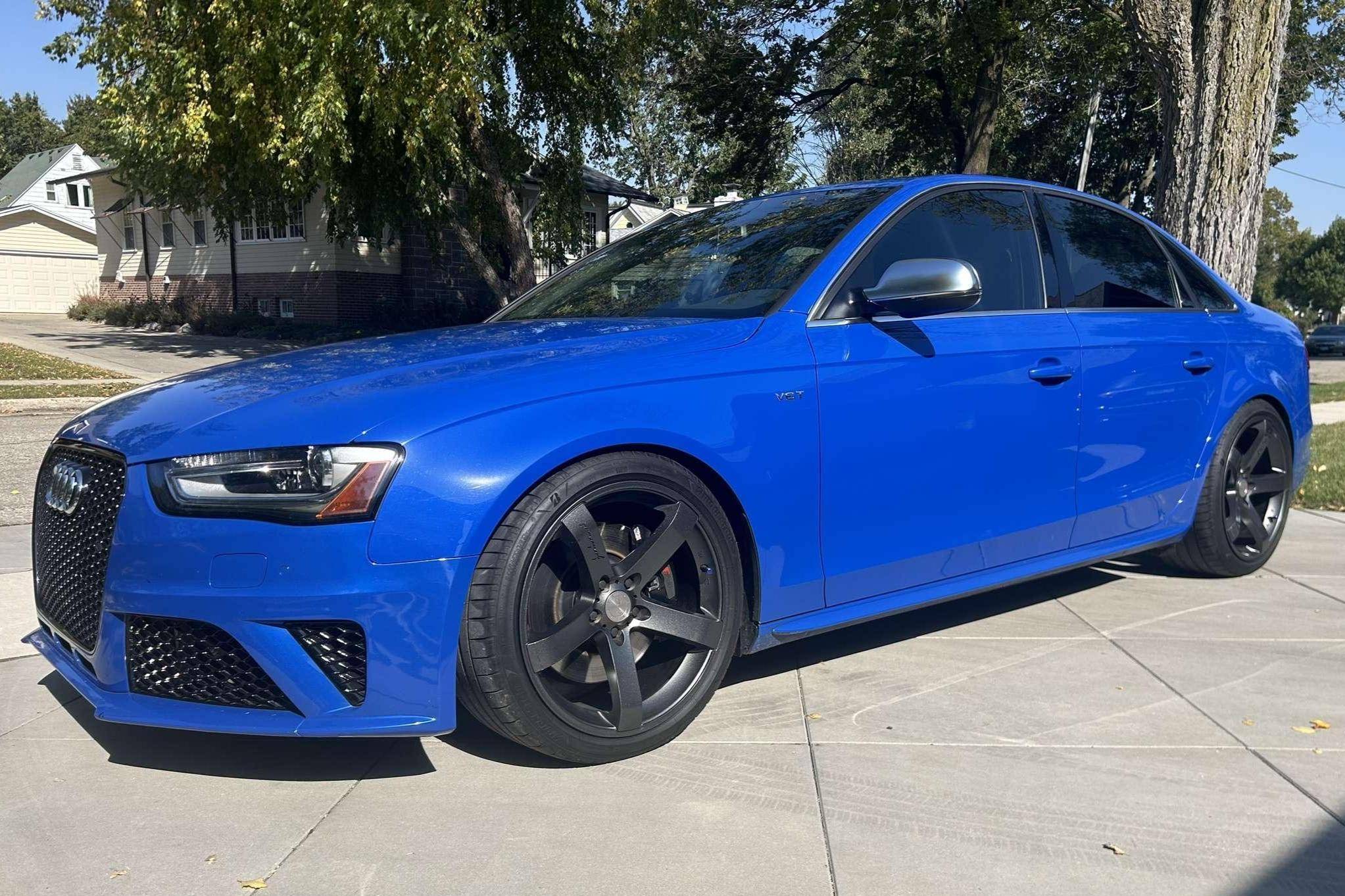 2014 Audi S4 Nogaro Blue Special Edition VIN: WAUMGAFL8EA163885 for ...