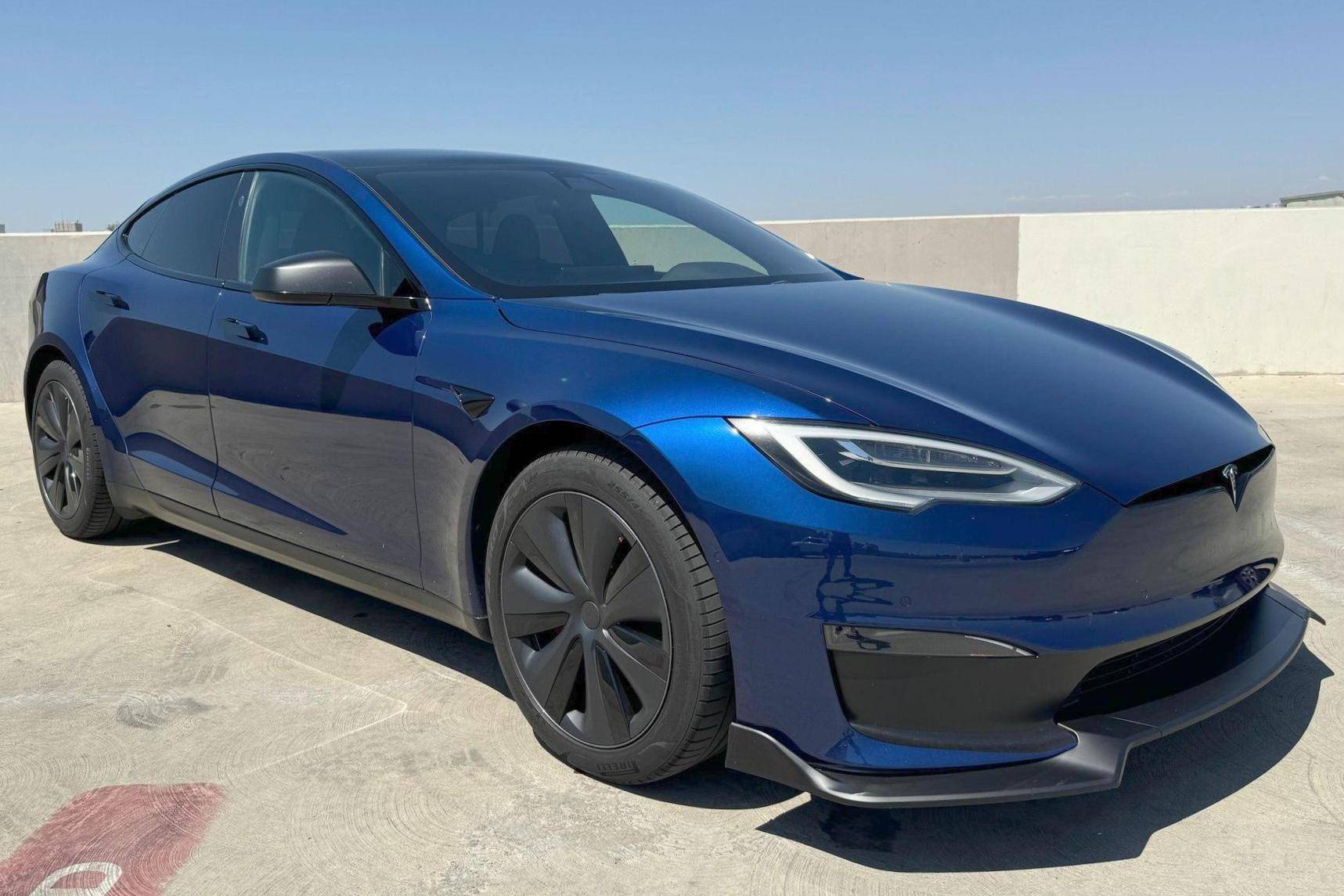 Tesla Model S Metallic Blue