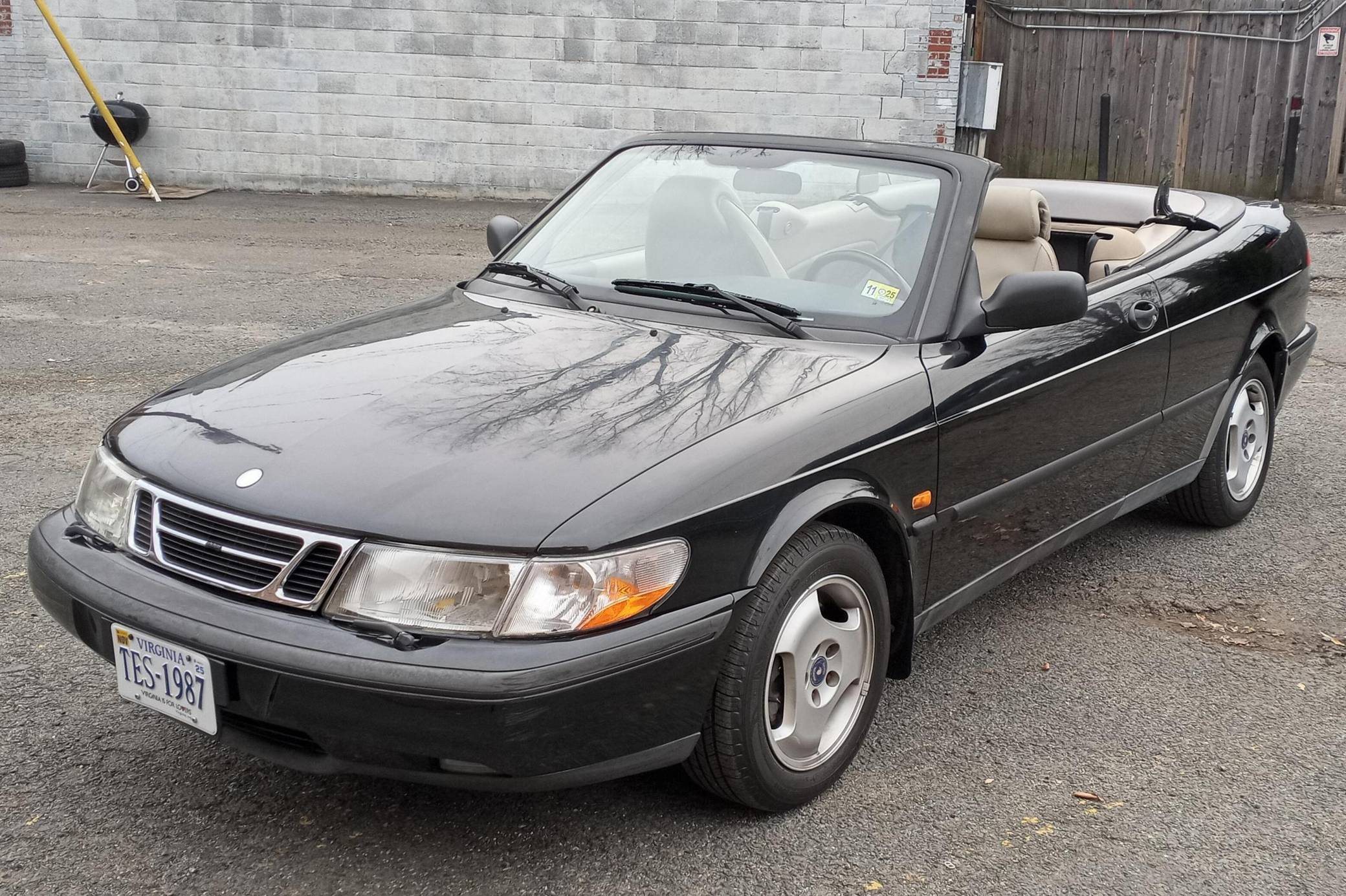 1998 Saab 900 S Convertible VIN: YS3DD75B5W7004448 for Sale - Cars & Bids