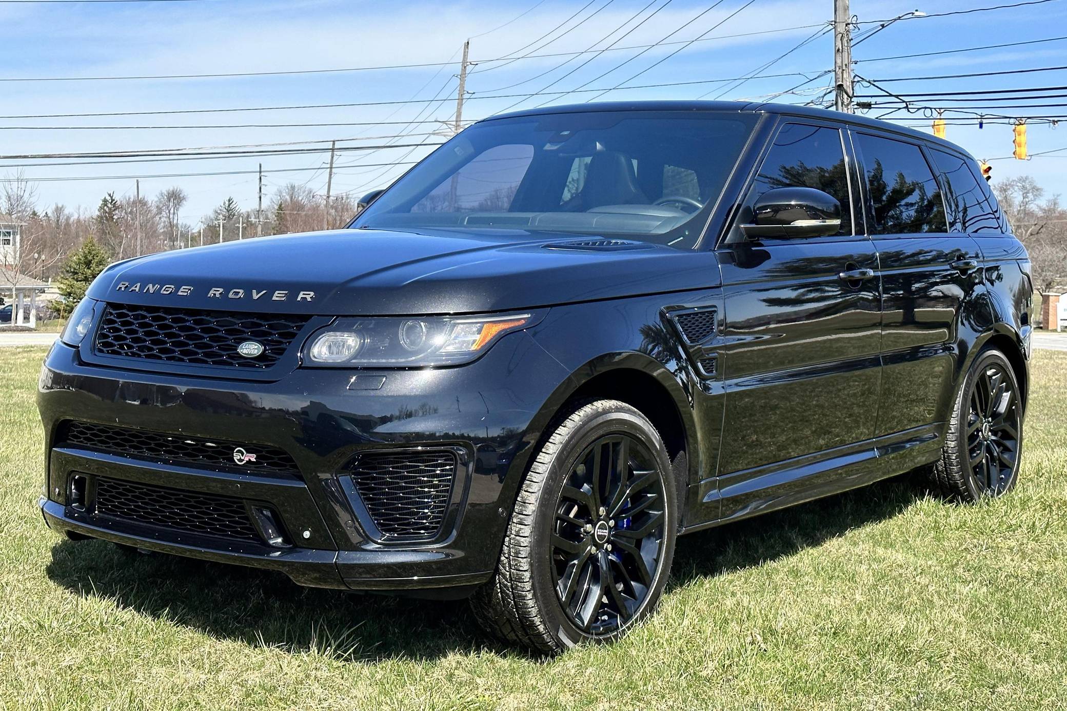 Range rover svr black store