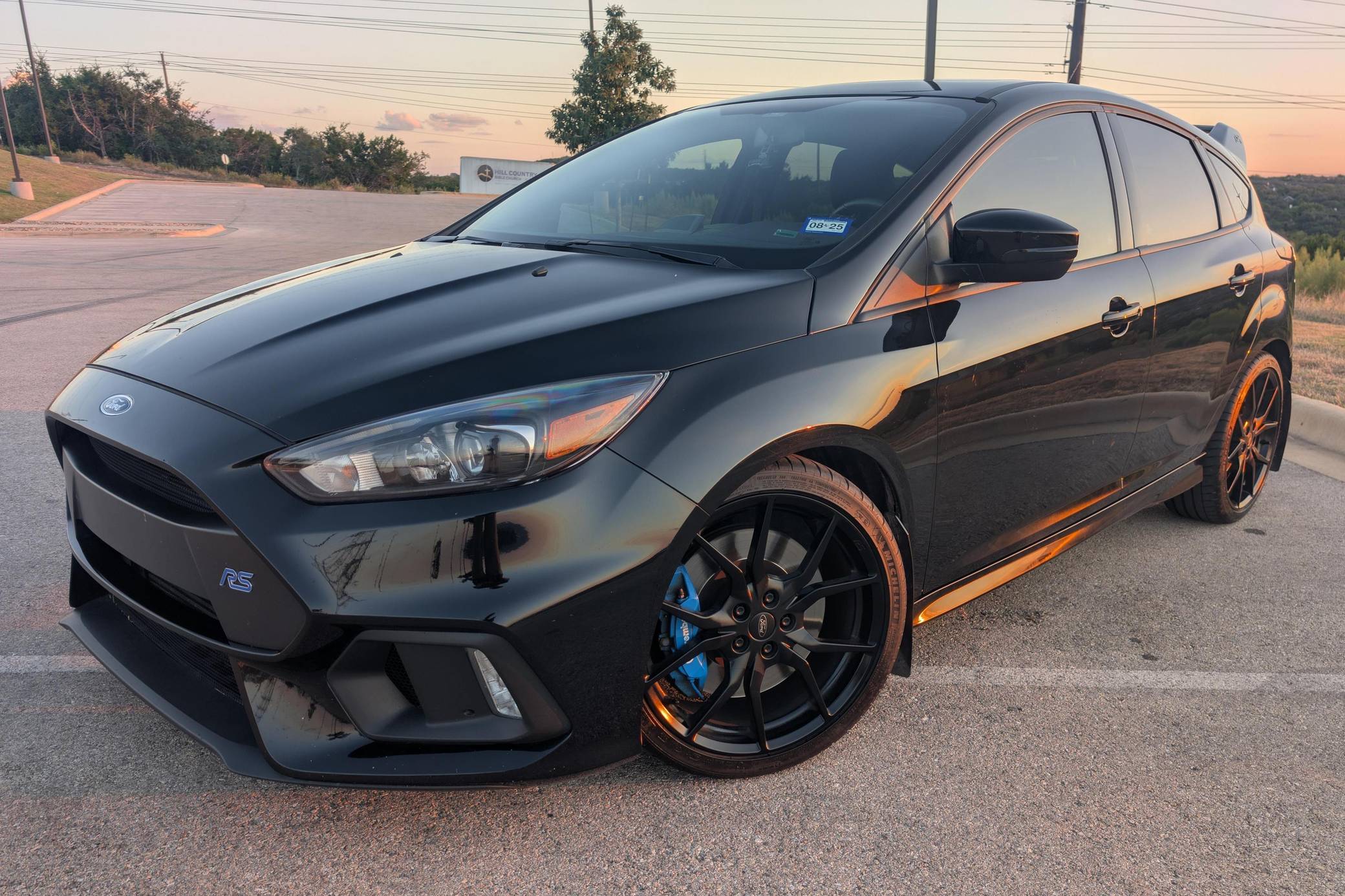 2017 Ford Focus RS VIN: WF0DP3TH8H4119514 for Sale - Cars & Bids