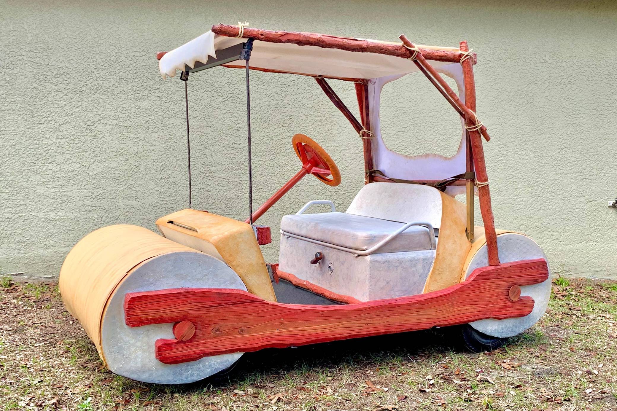 1985 Club Car DS Flintmobile Replica VIN: A850469200 for Sale - Cars & Bids