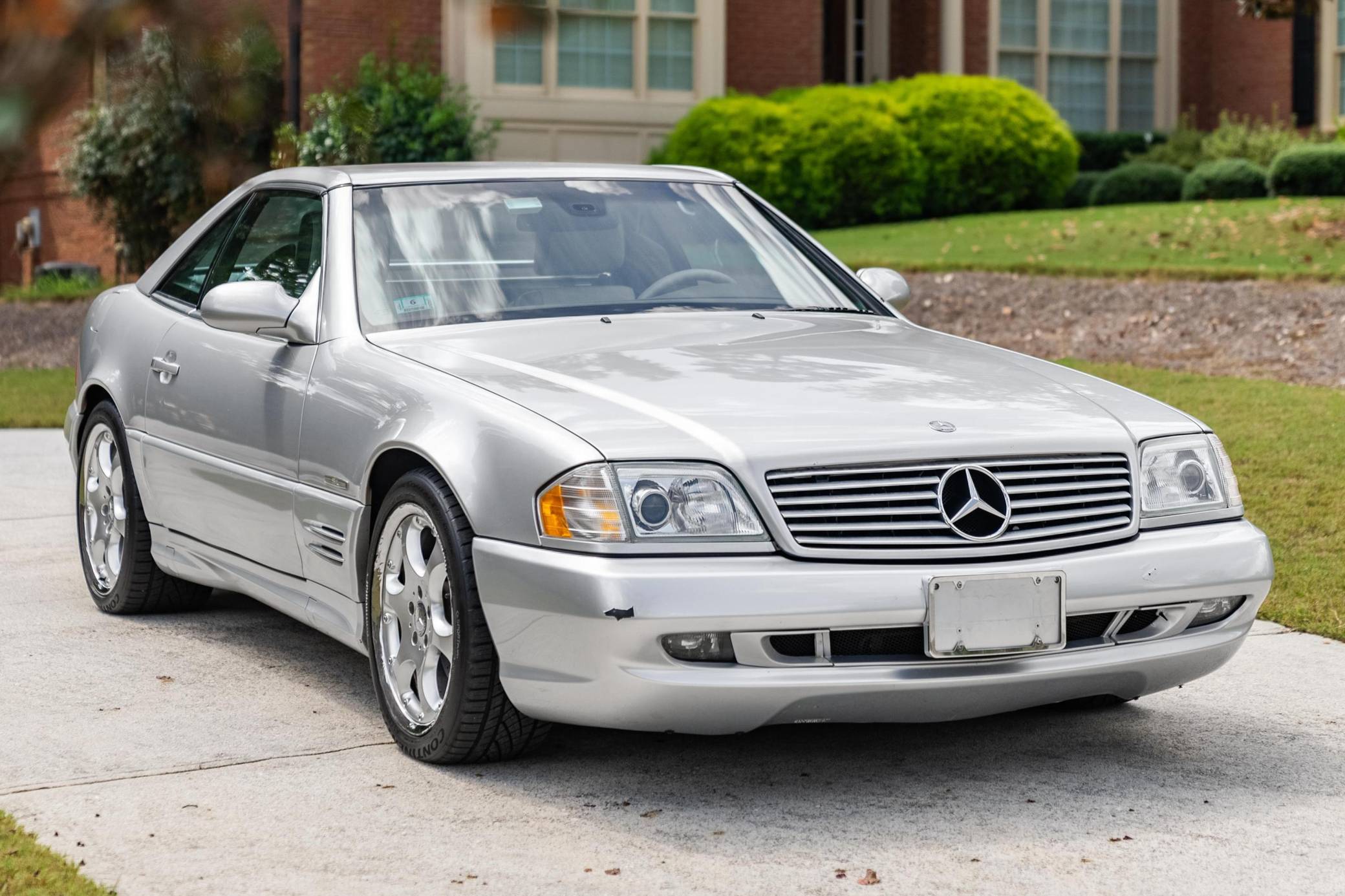 2002 Mercedes-Benz SL500 Silver Arrow VIN: WDBFA68F42F202390 for Sale ...