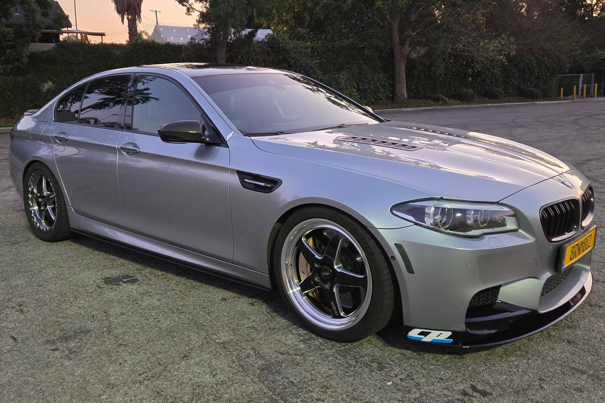 2016 BMW M5 Pure Metal Silver Edition VIN: WBSFV9C52GG343653 for Sale ...