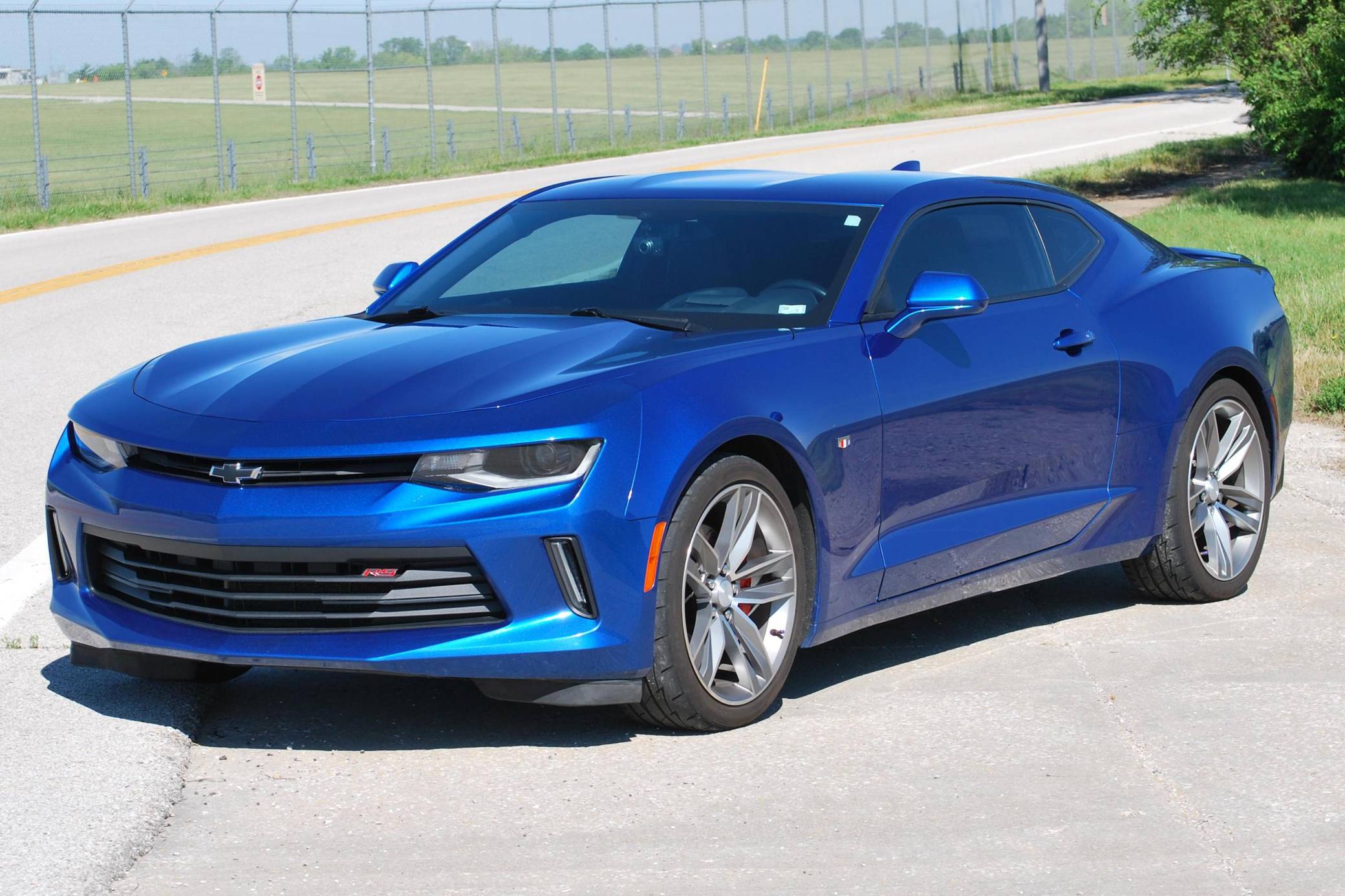 Electric Blue Camaro 2016