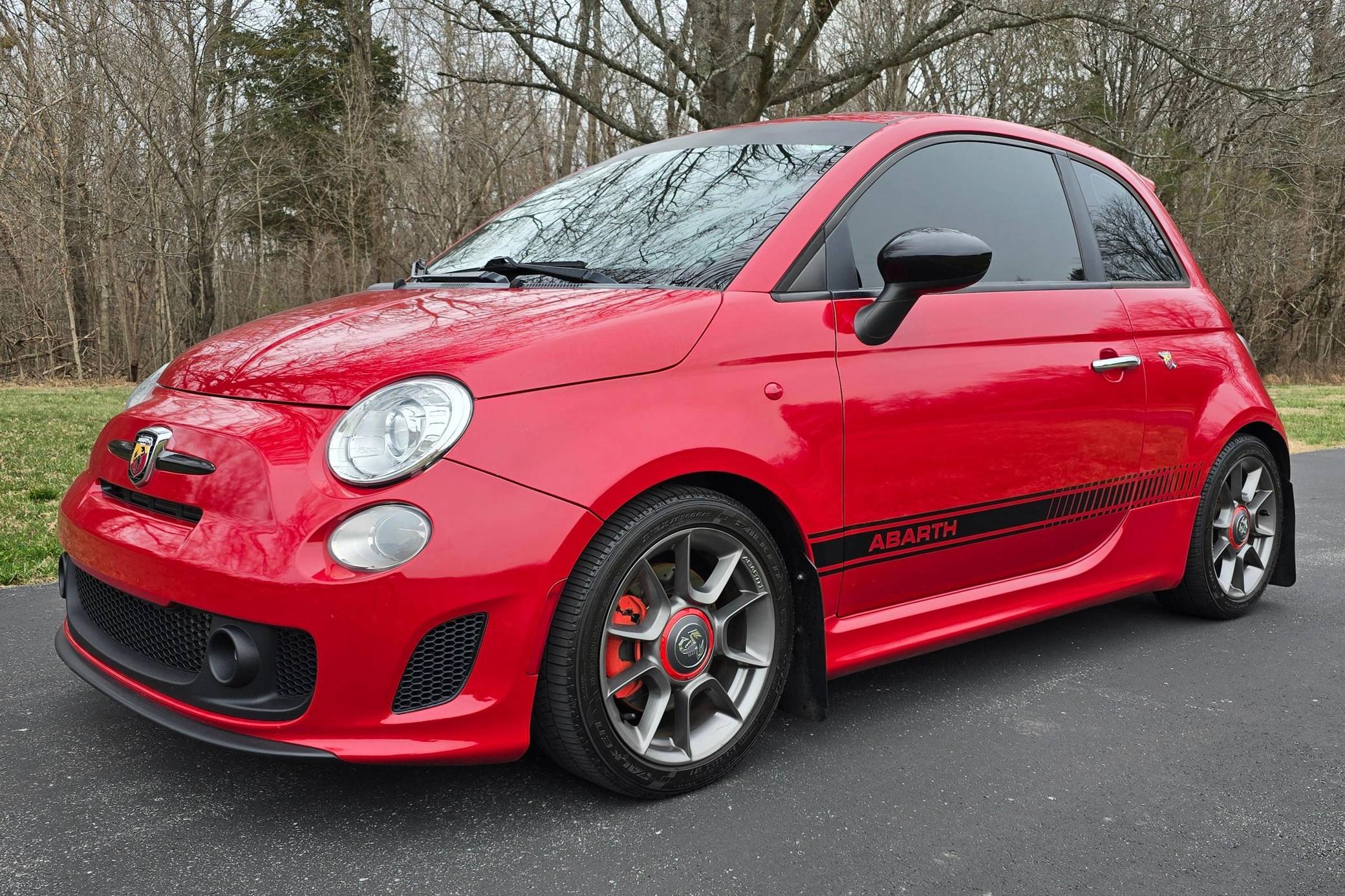 2013 Fiat 500 Abarth VIN: 3C3CFFFH3DT754566 for Sale - Cars & Bids