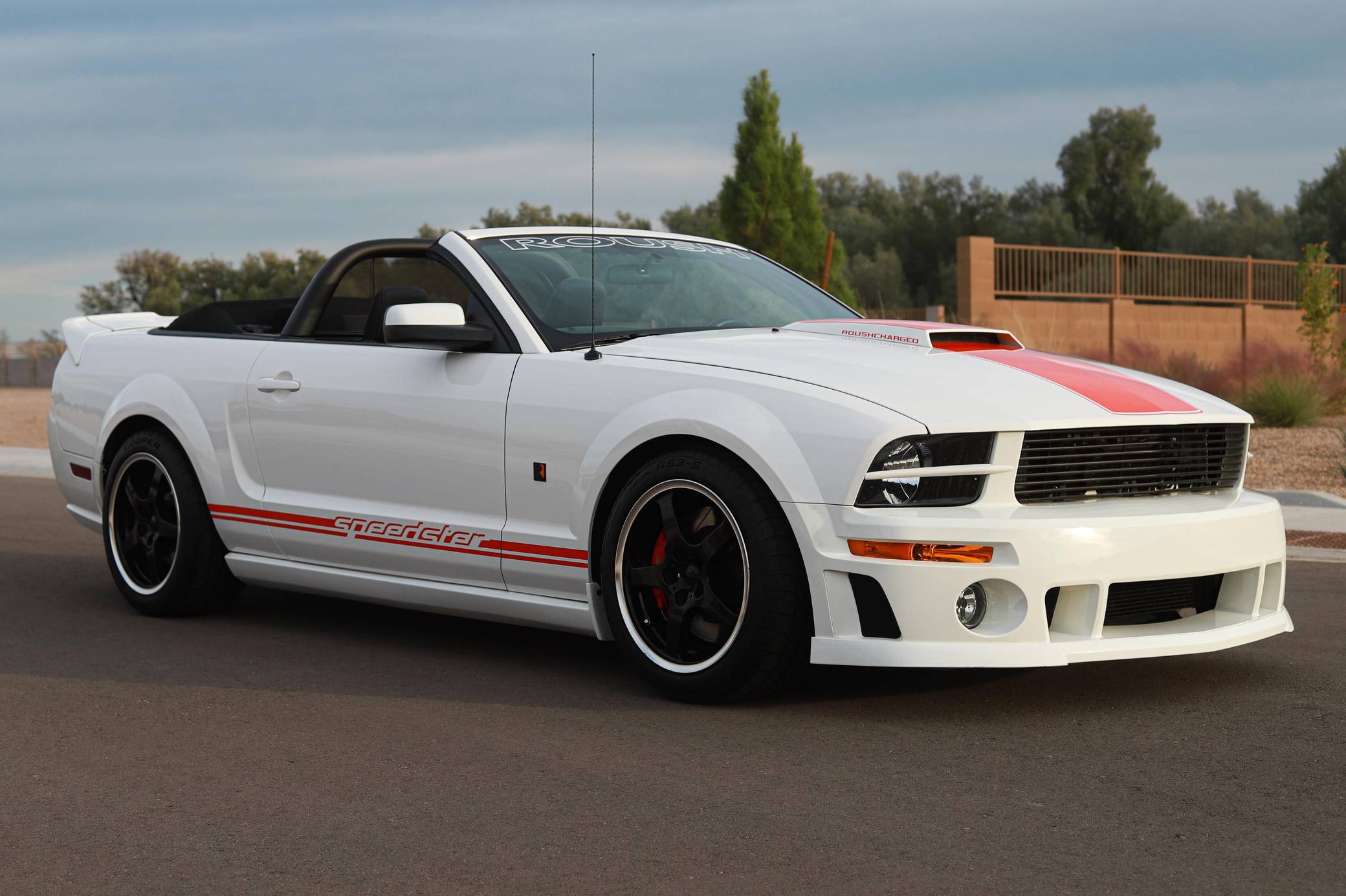 2008 Ford Mustang GT Roush Stage 3 Speedster VIN: 1ZVHT85H385167715 for ...