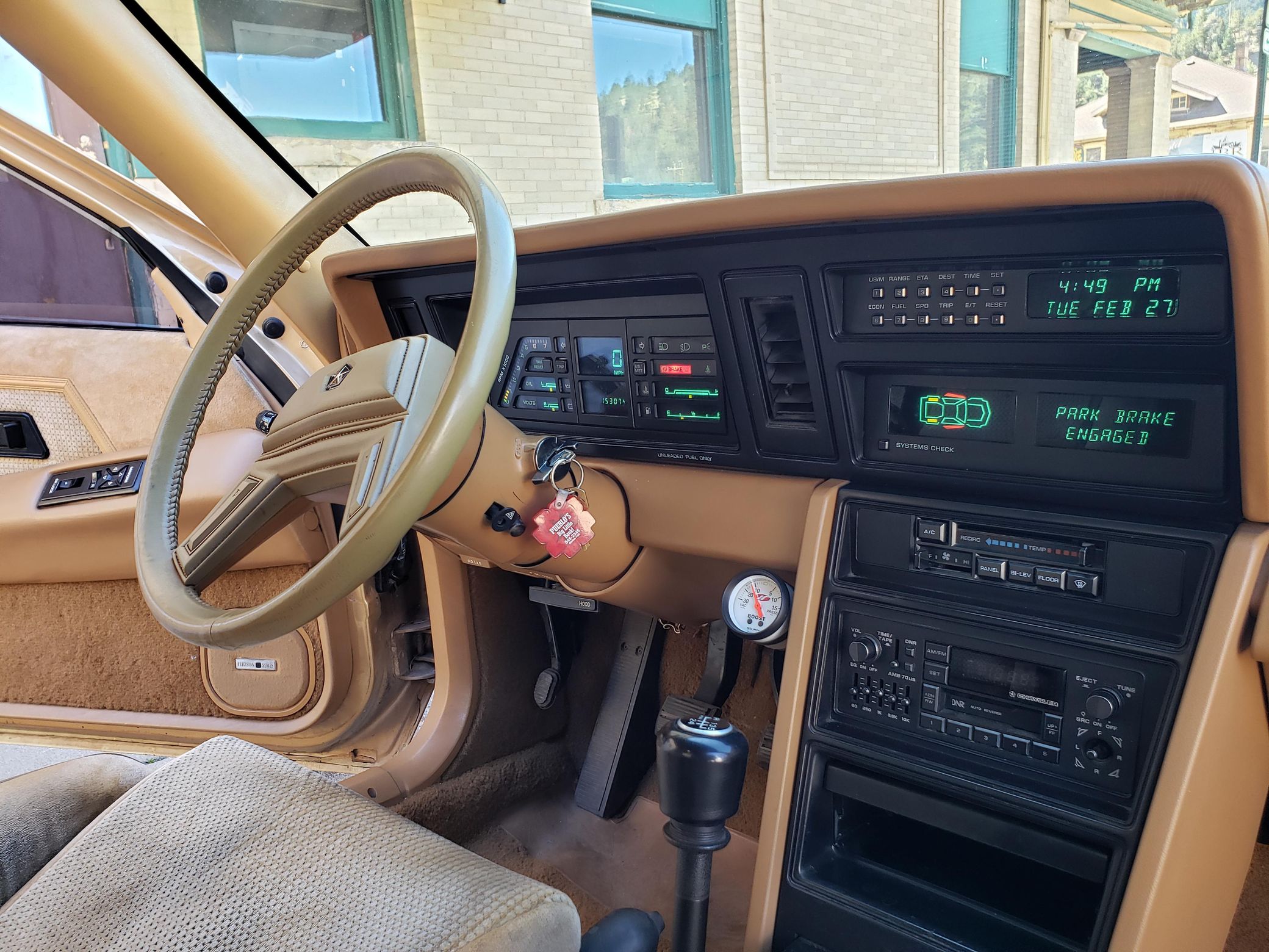 1985 Chrysler Laser XE Turbo Dashboard (cars and bids) : r/cassettefuturism