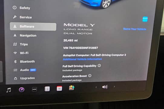 2022 Tesla Model Y Long Range VIN: 7SAYGDEE6NF313687 for Sale - Cars & Bids