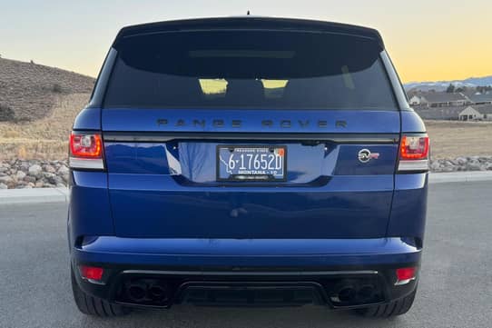 2017 Range Rover Sport SVR VIN: SALWZ2FE3HA136748 for Sale - Cars & Bids