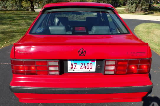 1988 Dodge Lancer Shelby VIN: 1B3BX68A2JN207564 for Sale - Cars & Bids