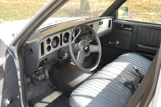 1984 Chevy Truck Interior