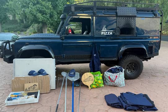 1997 Land Rover Defender 110 Wood-Fired Pizza Oven VIN ...