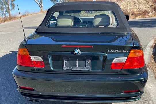 2001 BMW 325Ci Convertible VIN: WBABS33411JY56869 for Sale - Cars & Bids