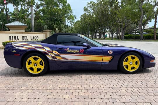 1998 Chevrolet Corvette Convertible Indianapolis 500 Pace Car Edition ...