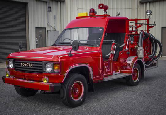 1984 Toyota Land Cruiser Fire Truck auction - Cars & Bids