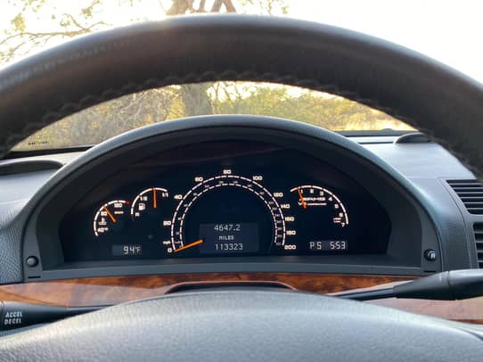 2003 Mercedes-Benz S55 AMG auction - Cars & Bids