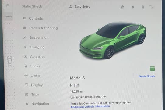 2021 Tesla Model S Plaid for Sale - Cars & Bids