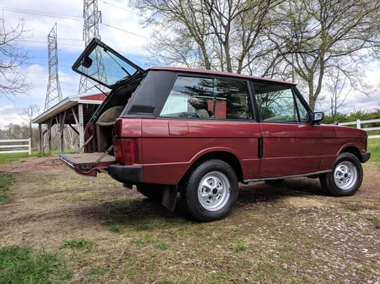 1992 Land Rover Range Rover 2-Door auction - Cars & Bids