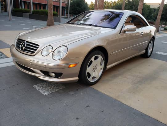 2001 Mercedes-Benz CL500 auction - Cars & Bids