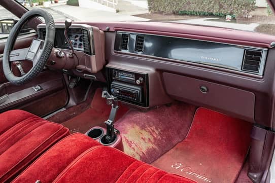 1986 El Camino Interior