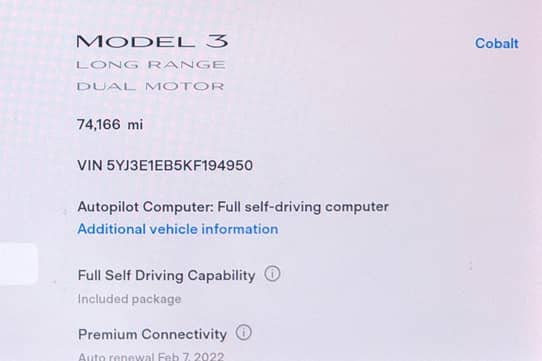 2019 Tesla Model 3 Long Range AWD for Sale - Cars & Bids