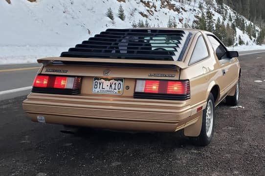 1985 Chrysler Laser XE Turbo for Sale - Cars & Bids