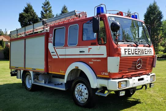 1983 Mercedes-Benz 1222 4x4 Fire Truck for Sale - Cars & Bids