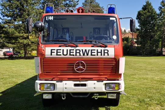1983 Mercedes-Benz 1222 4x4 Fire Truck for Sale - Cars & Bids