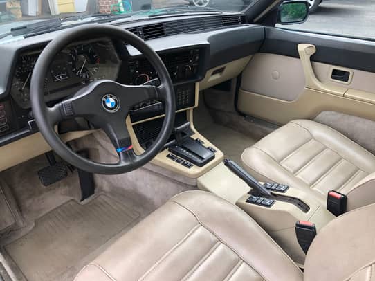 1984 BMW 633CSi auction - Cars & Bids
