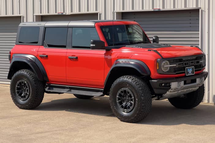 Used Ford Bronco Raptor for Sale - Cars & Bids