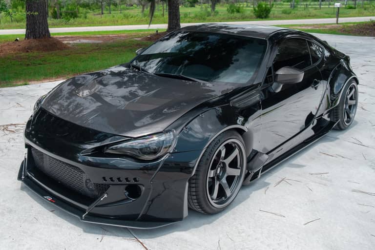 Black Scion Fr S Body Kit