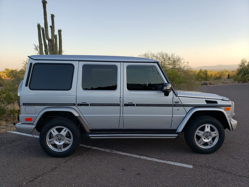 2002 Mercedes-Benz G500 auction - Cars & Bids