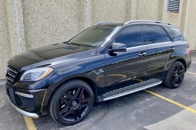 2014 Mercedes Benz ML63 AMG auction - Cars & Bids