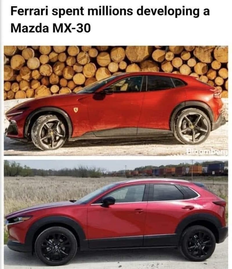 Ferrari/Mazda Collab in the General Discussion Community