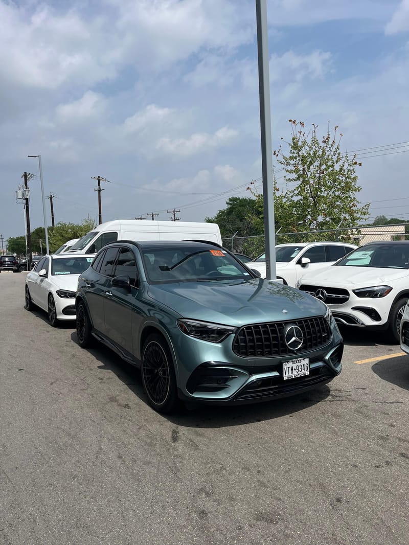Verde Silver Metallic GLC43 AMG in the Carspotting Community