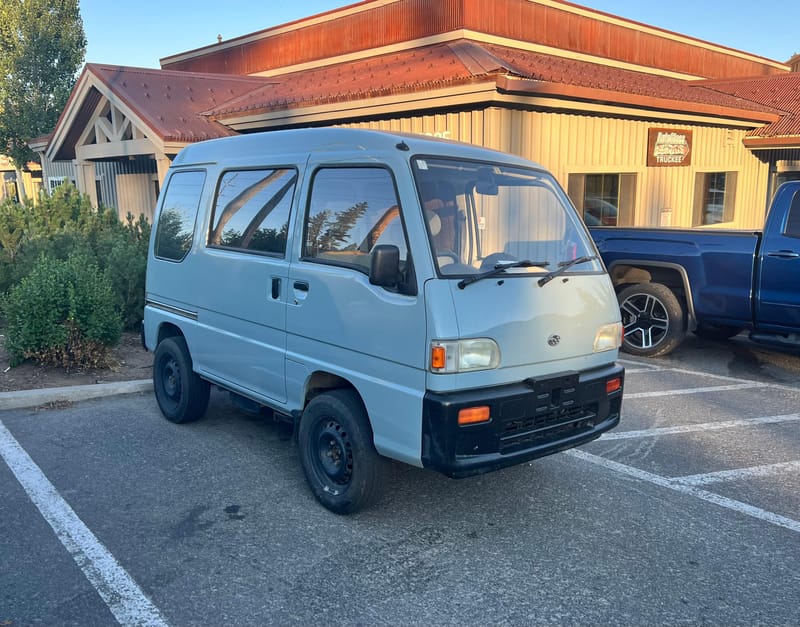 Subaru Kei Van in the Carspotting Community