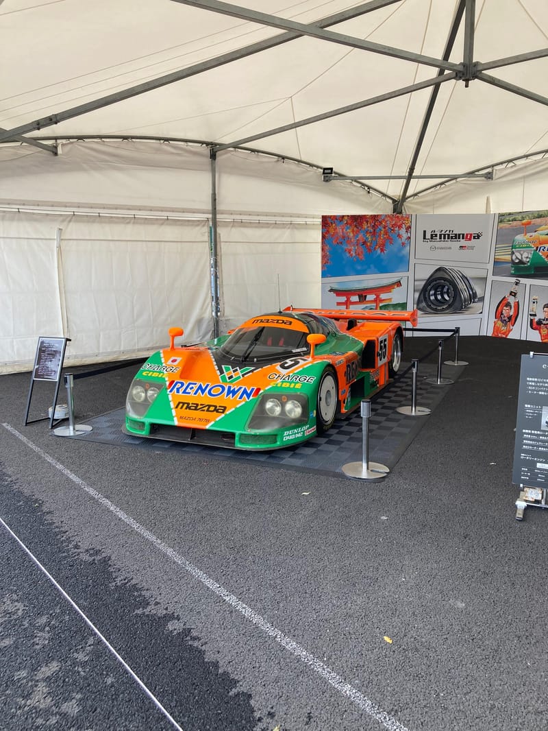 Dorito engine Mazda 787B in the Carspotting Community