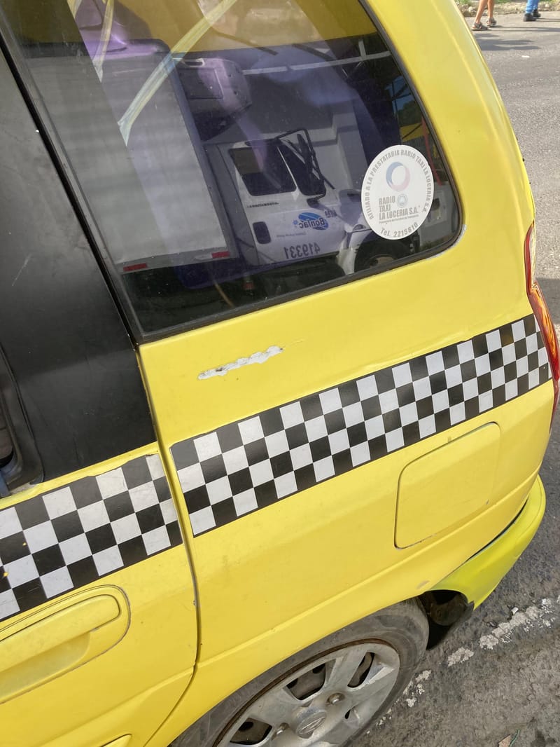 Hyundai Matrix taxi in Panama in the Carspotting Community