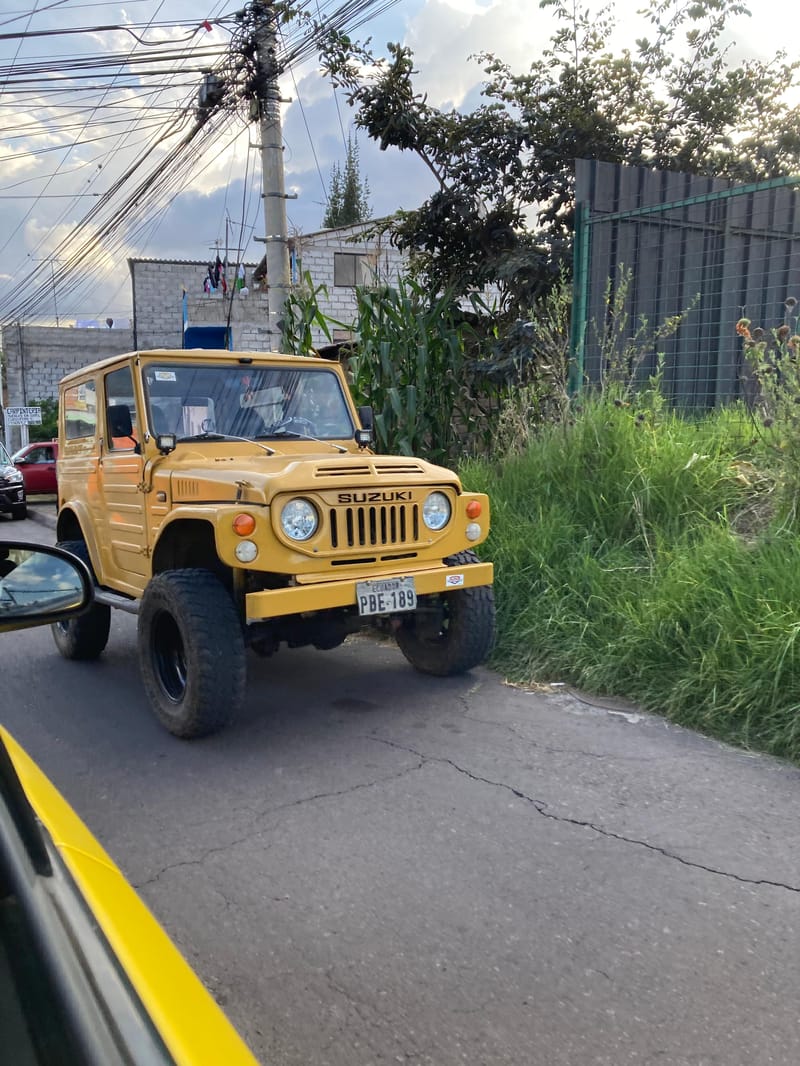 1st Gen Suzuki Jimny in the mountains of Ecuador in the Carspotting ...