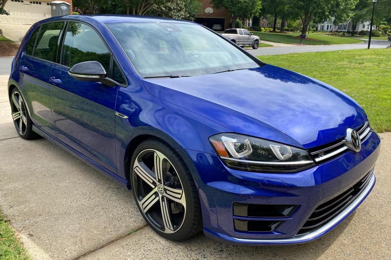 For Sale - 2016 Lapiz Blue Golf R, 6 MT, 20,980 miles | VW Vortex ...