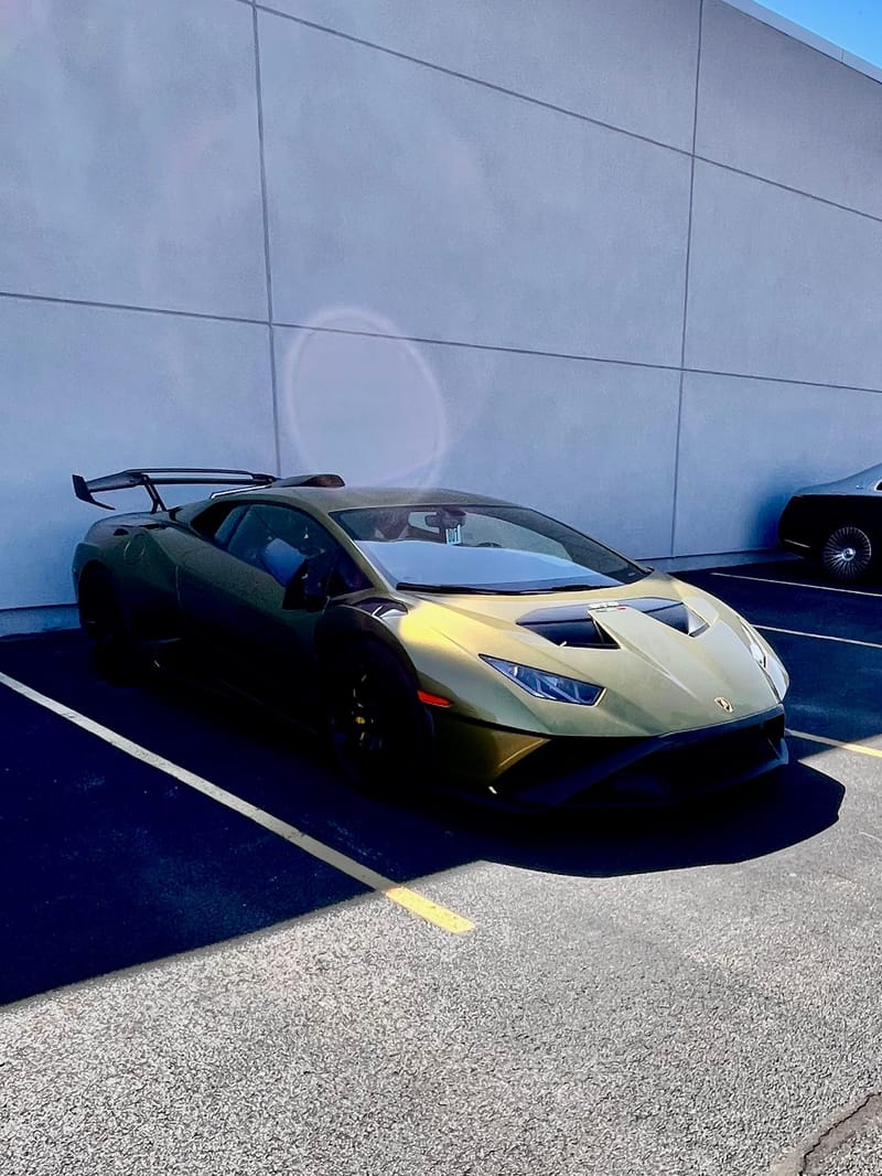 Some kid drove a lambo to school in the General Discussion Community