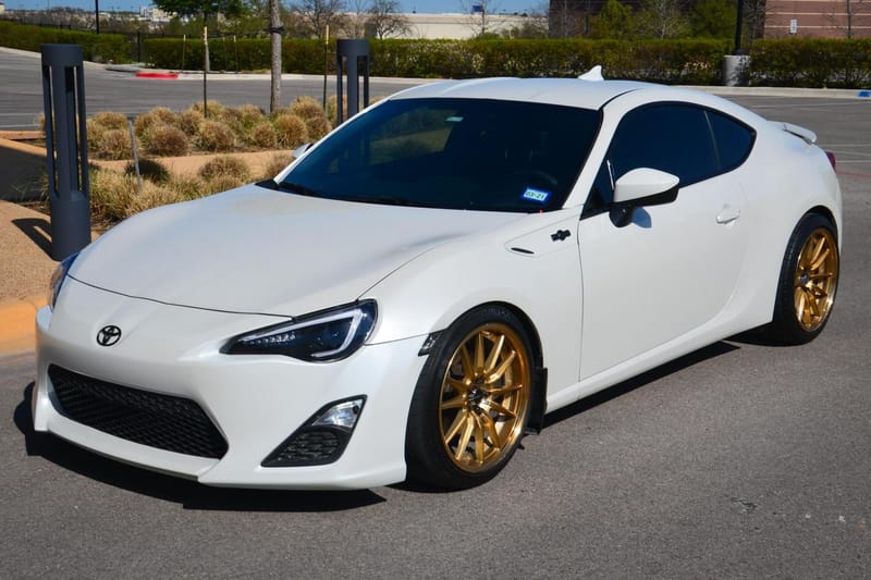 Scion Fr S White Interior