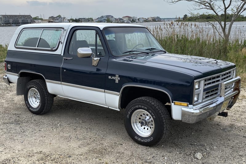 1987 Chevrolet Blazer 4x4 auction - Cars & Bids