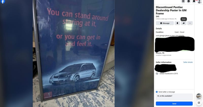 You can own your own piece of automotive advertising history! in the ...