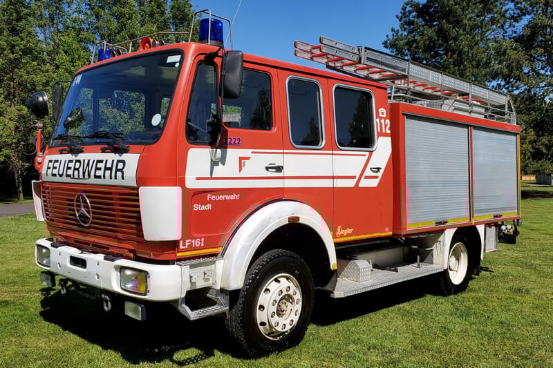 1983 Mercedes-Benz 1222 4x4 Fire Truck for Sale - Cars & Bids